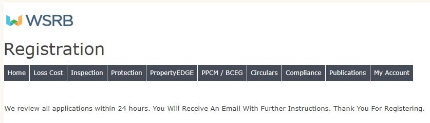 How do I get access to the WSRB website?