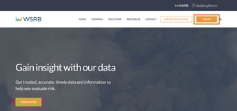 How do I log in to WSRB products?